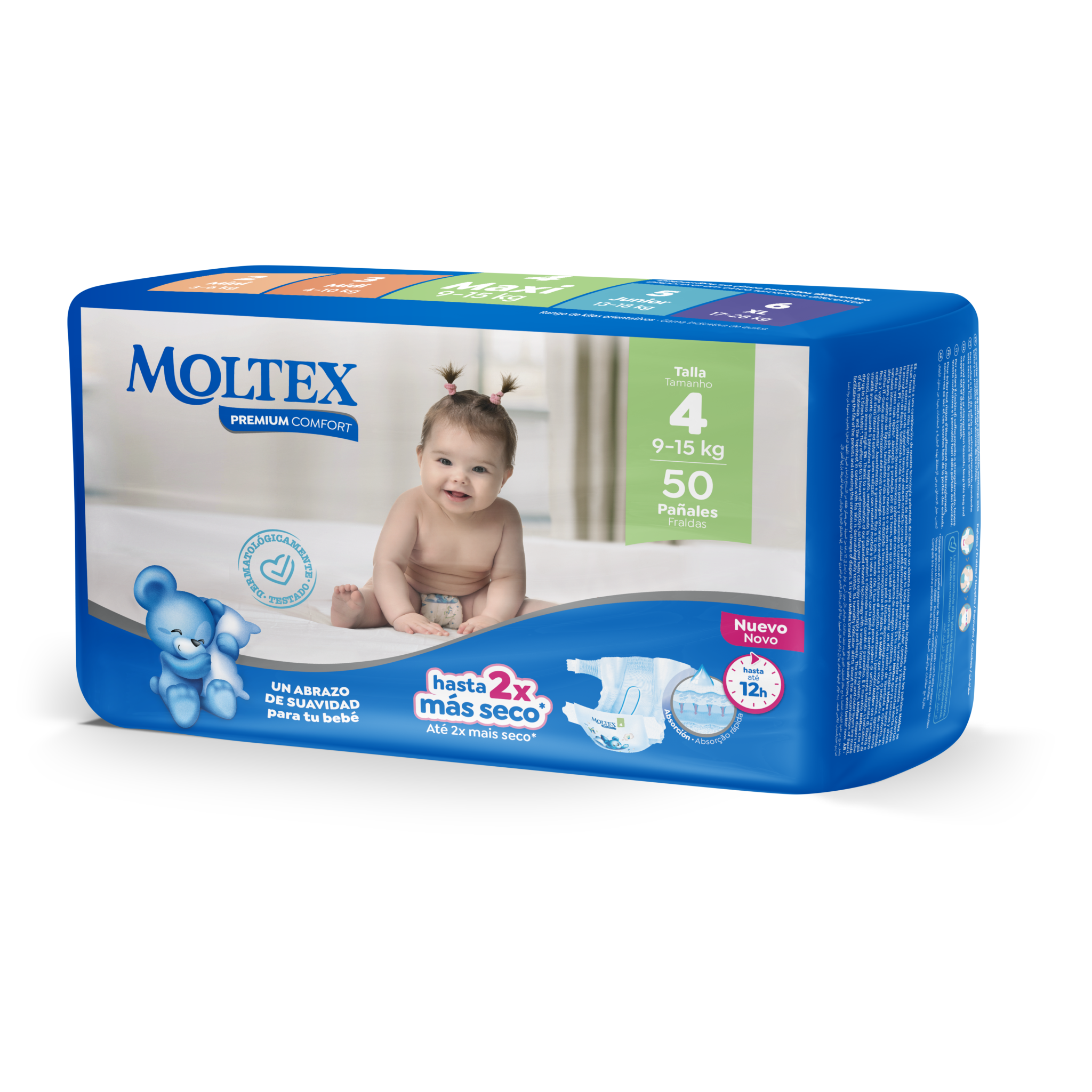 Productos premium comfort · Moltex Baby