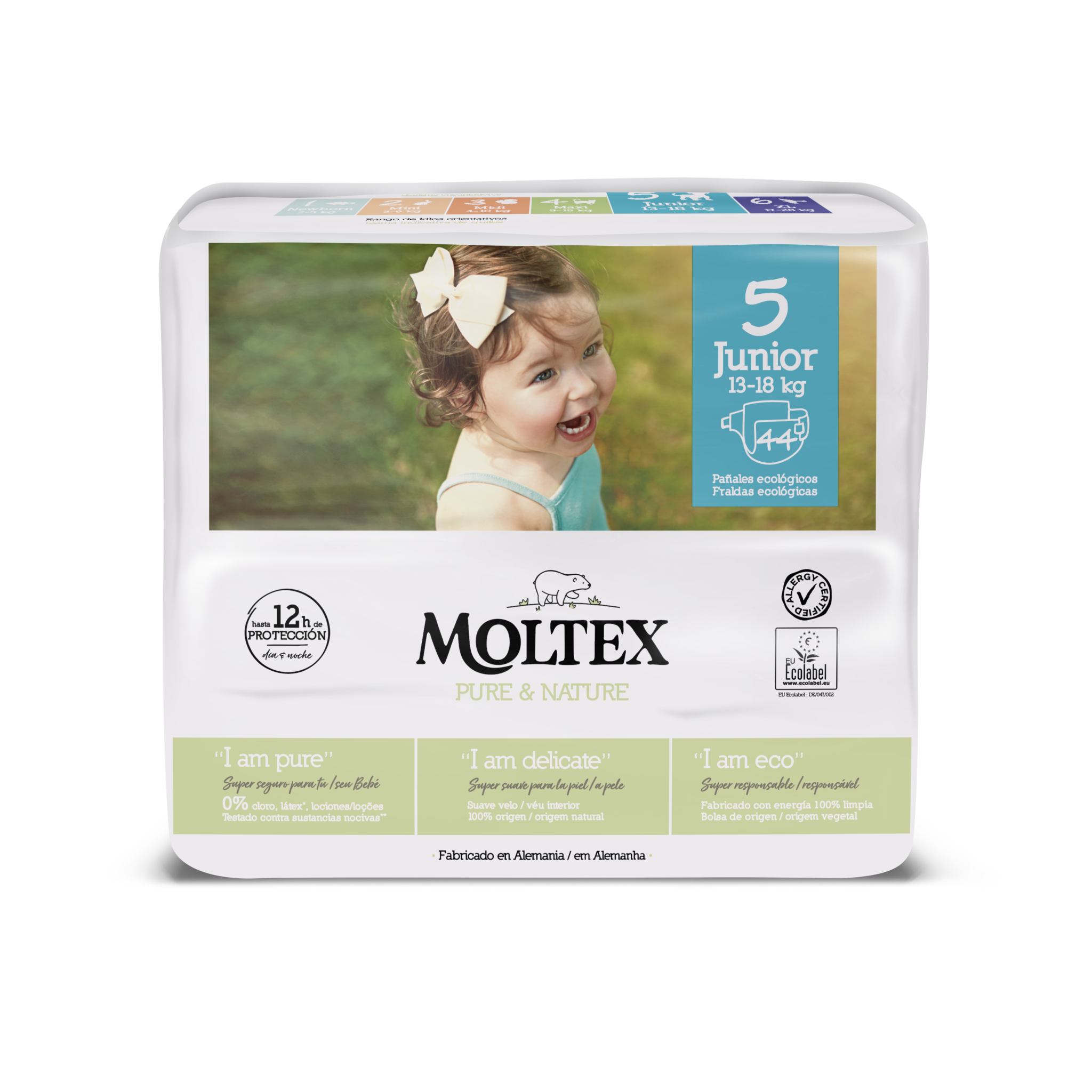 Productos Pure & Nature · Moltex Baby